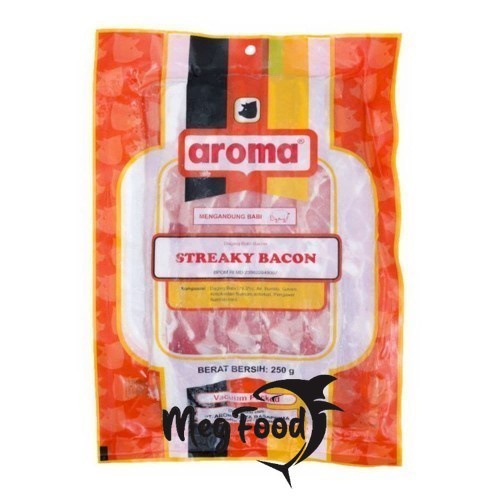 Jual AROMA STREAKY BACON 250 GRAM (PORK) | Shopee Indonesia