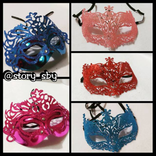 Jual Topeng Pesta / Mask Party / Topeng Hallowen / Topeng Cosplay ...