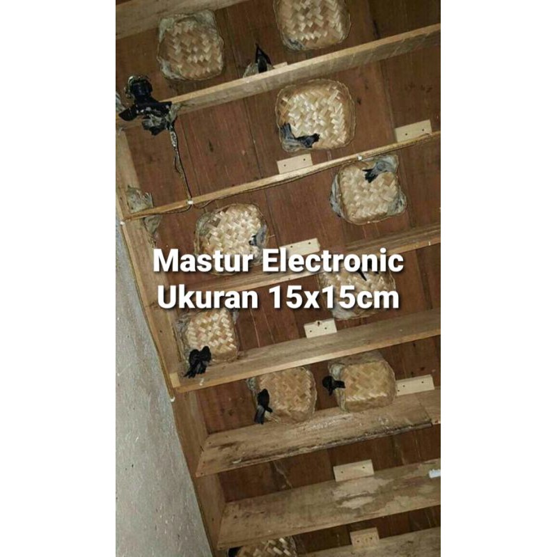 Jual BESEK BAMBU SIRIP WALET 15x15 UKURAN 15CM X 15 CM | Shopee Indonesia