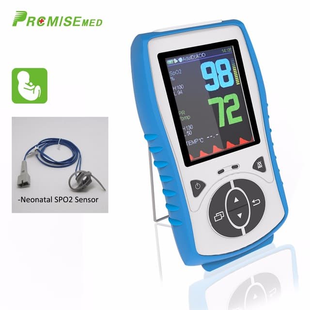 Jual New Handheld Pulse Oximeter Neonatal SPO2 Sensor SPO2, | Shopee ...