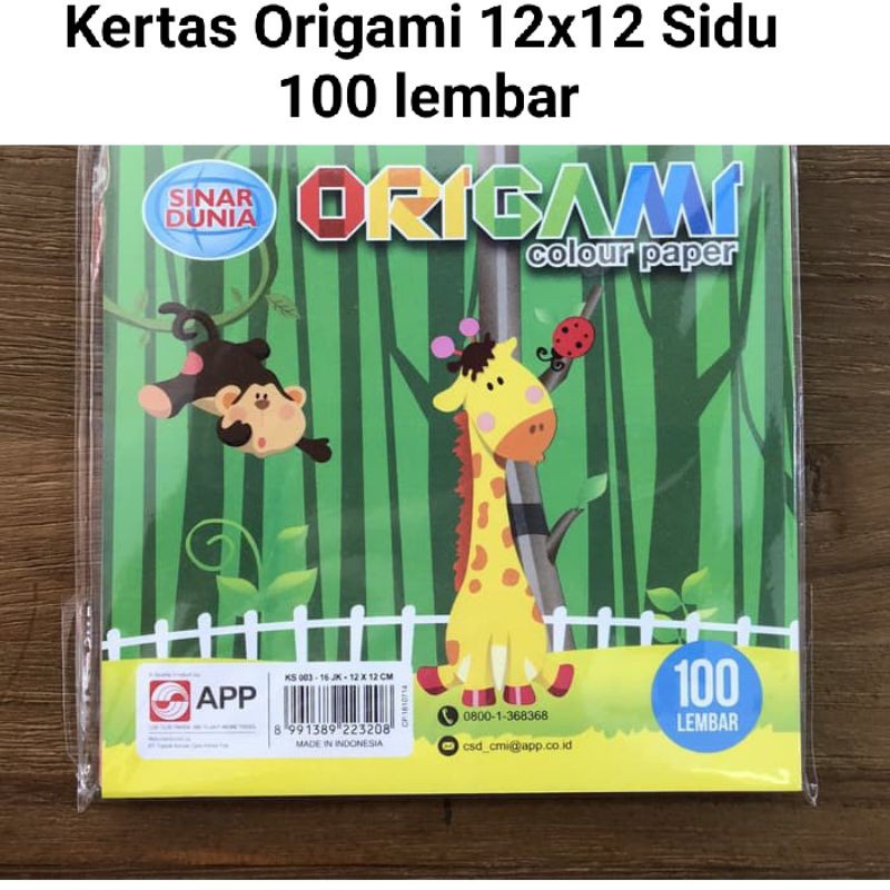 Jual kertas origami kecil Sidu (Perpak) | Shopee Indonesia