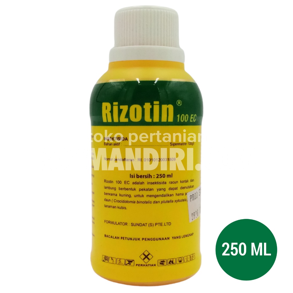 Jual Insektisida Rizotin 100EC @250 ml | Shopee Indonesia