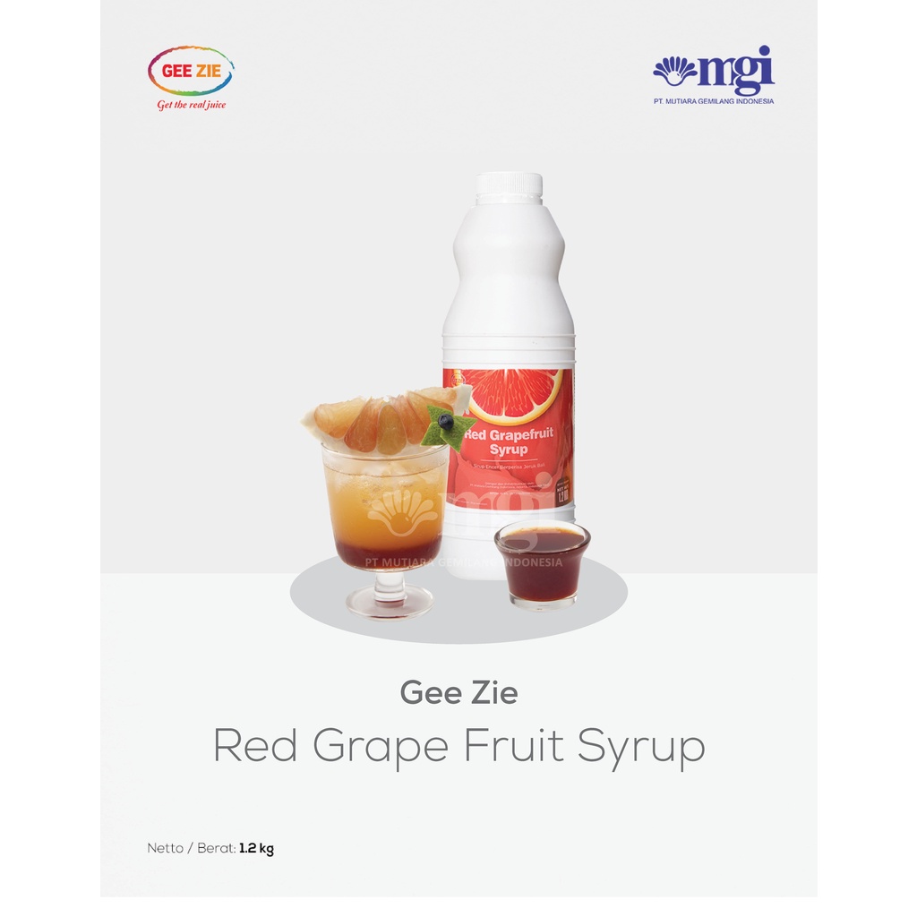 Jual Syrup Jeruk Bali / Juice Concentrate Syrup Red Grapefruit / Gee ...