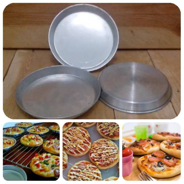 Jual Loyang Pizza Diameter 20 CM/ Loyang Bulat / Nampan Bulat / Pizza ...