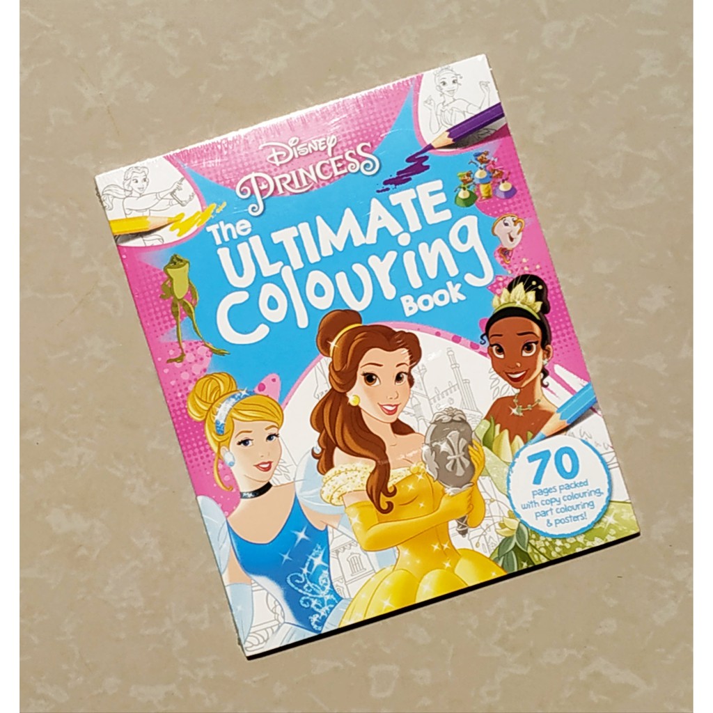Jual Buku Mewarnai Anak : Disney Princess Ultimate Coloring | Shopee Indonesia