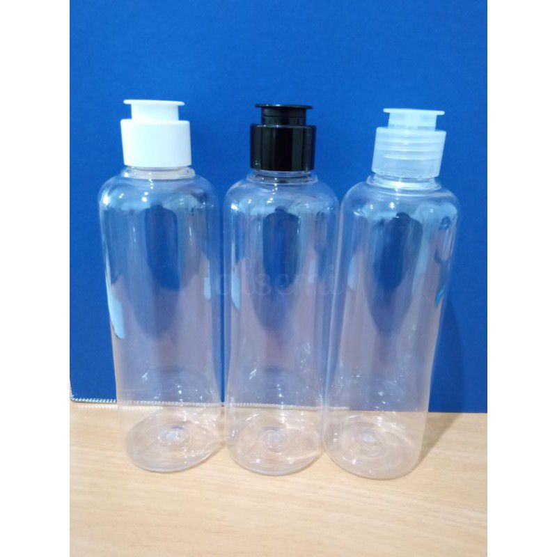Jual Obral Murah Botol 250ml Fliptop Jamur Botol PET Panjang Botol ...