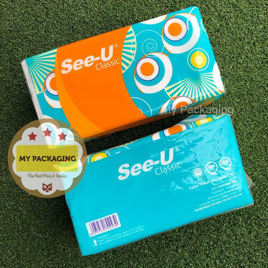 Jual Tissue Facial Tisu Tisue SEE-U 250 sheet - FT 250 Classic | Shopee ...