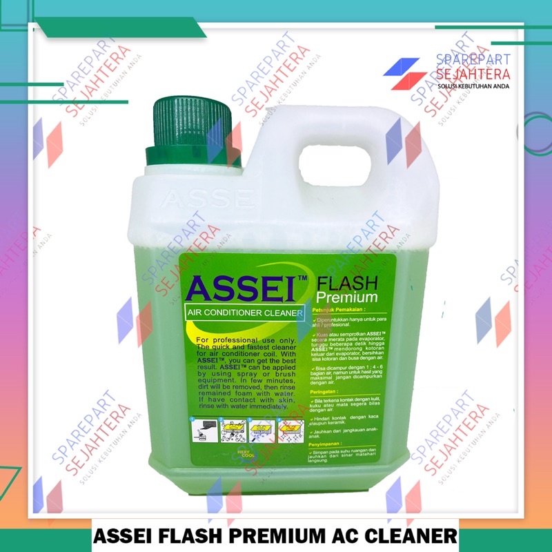 Jual ASSEI FLASH PREMIUM CAIRAN PEMBERSIH EVAP AC | Shopee Indonesia