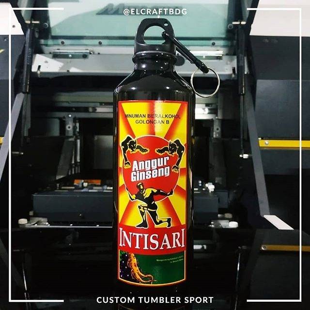 Jual BOTOL MINUM CUSTOM GAMBAR UNIK INTISARI - BOTOL MINUM CUSTOM 500 ...