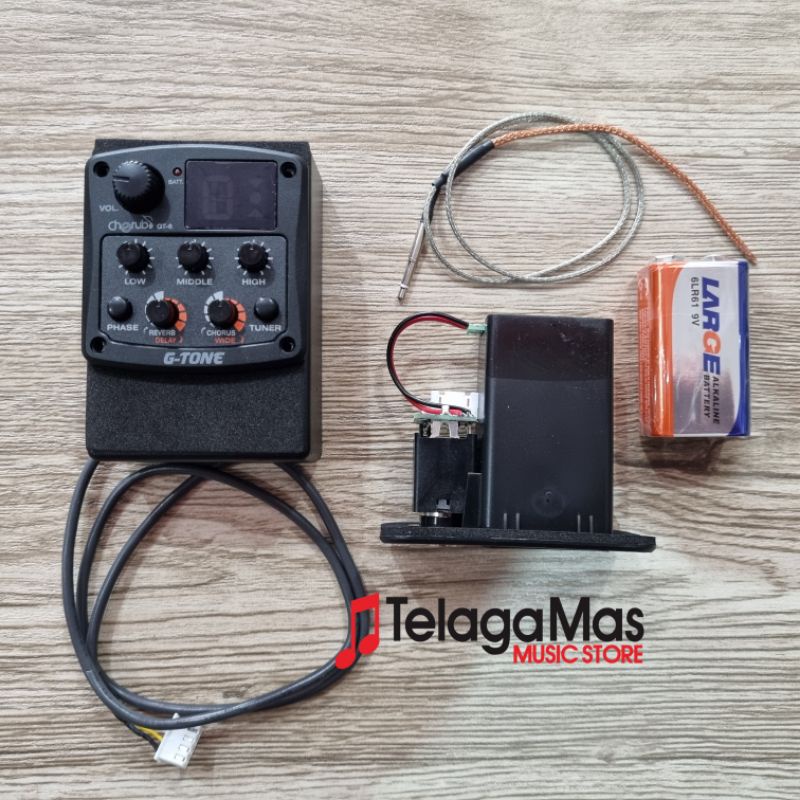 Jual Preamp equalizer gitar akustik cherub GT 6 original | Shopee Indonesia