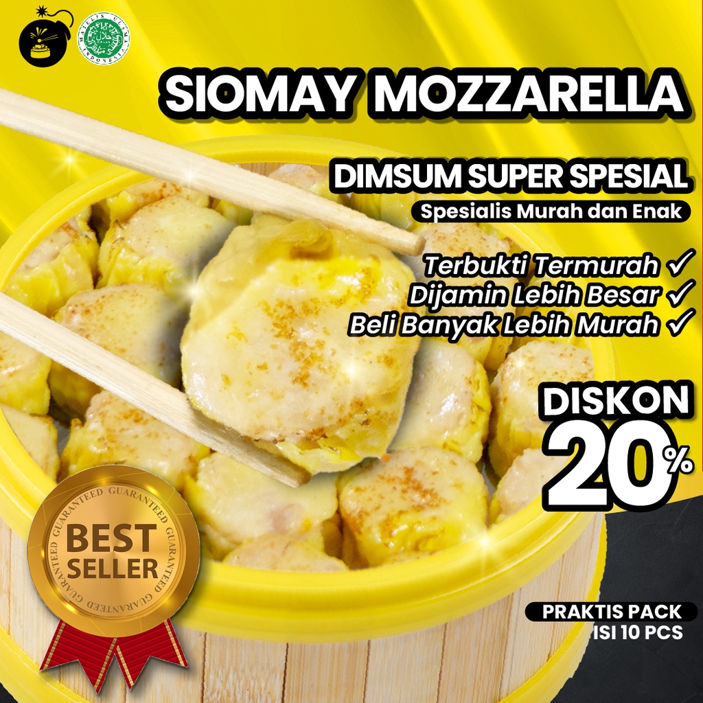 Jual Dimsum Siomay / Somay Keju Mozzarella – Frozen Food Halal Mbledos ...