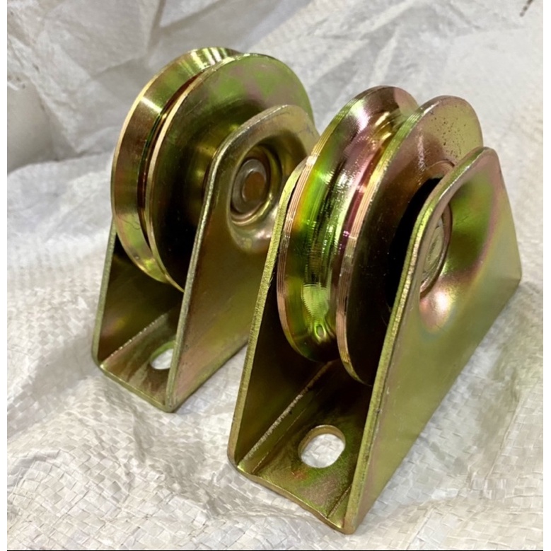 Jual Roda pagar 2"inci (50mm) Roda pintu paret besi 2” model siku ...