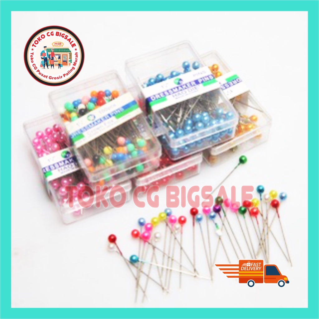 Jual JARUM PENTUL BOX ISI 100 PCS | Shopee Indonesia