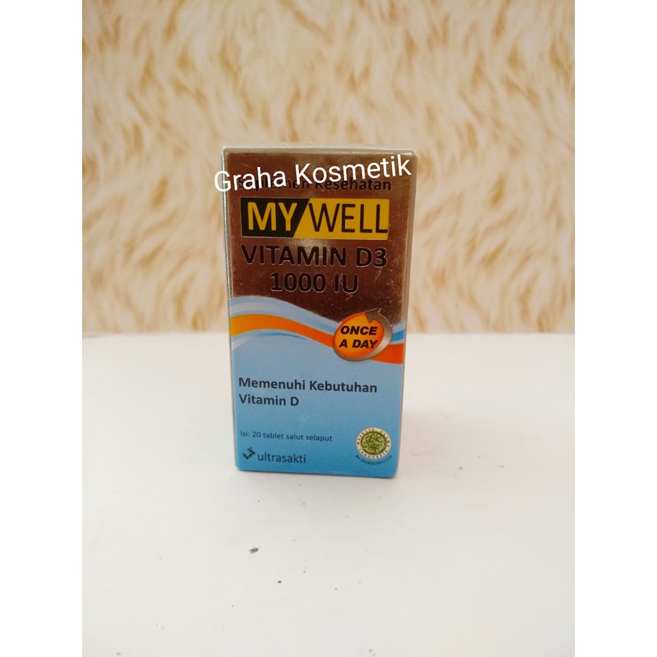 Jual MyWell Vitamin D3 1000 IU | Shopee Indonesia