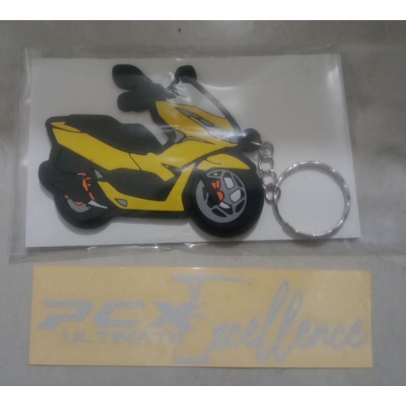 Jual Gantungan kunci Karet Model All New PCX 160 + Cutting Sticker ...