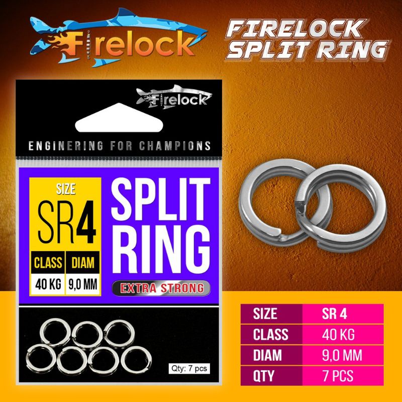Jual AKSESORIS PANCING FIRELOCK SPLIT RING EXTRA STRONG | Shopee Indonesia
