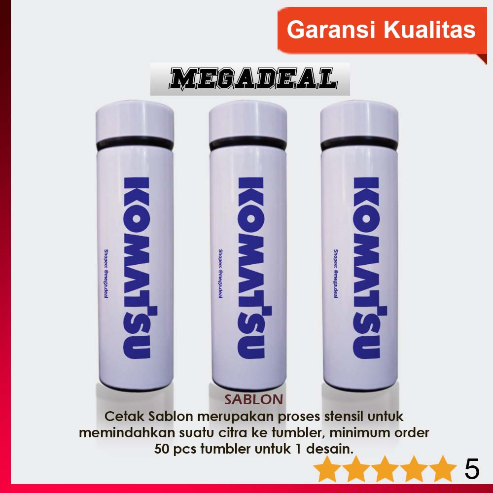 Jual Tumbler Custom Sakura Premium Grafir silver, Cetak Berwarna ...