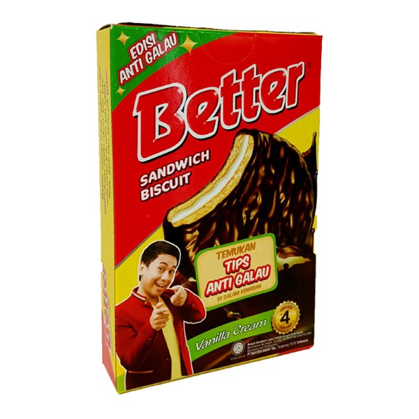 Jual Better Vanilla Box 4X22G | Shopee Indonesia