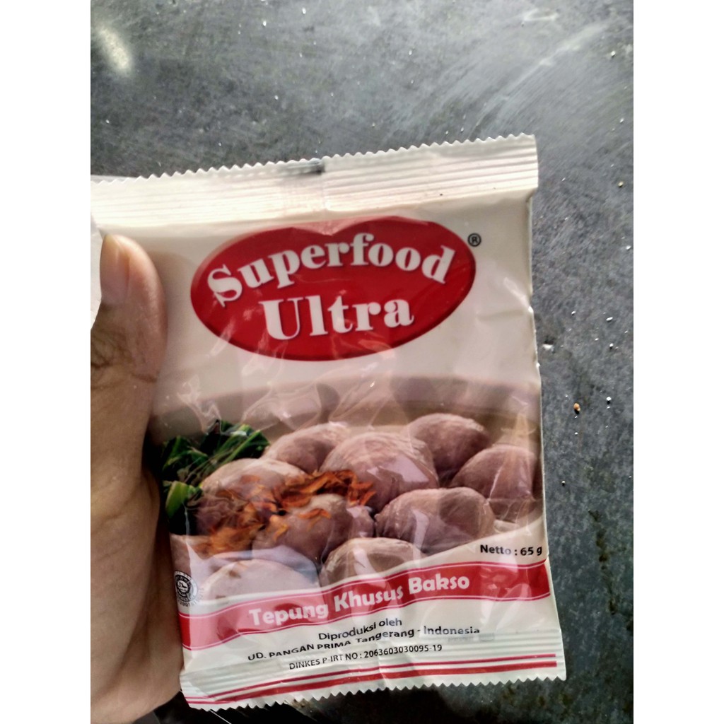 Jual Tepung Bakso Superfood Ultra - 65 gram | Shopee Indonesia