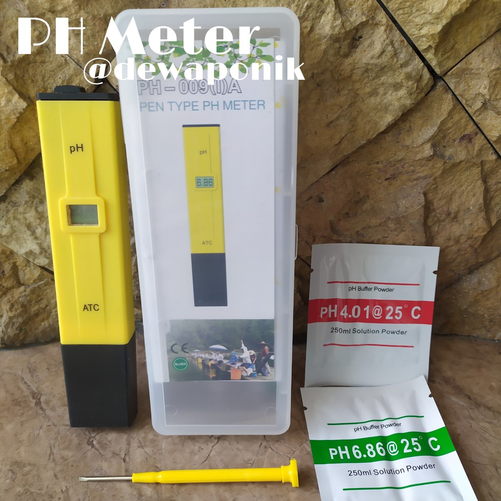 Jual pH Meter Digital alat pengukur keasaman Air Nutrisi Hidroponik ...