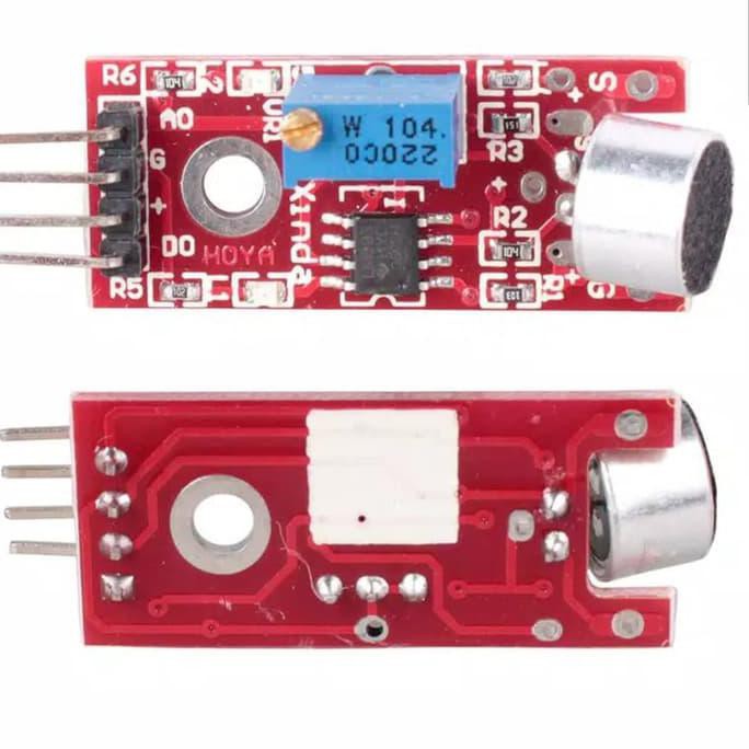 Jual Super Modul / Module Mic / Microphone Sound Sensor Deteksi Suara ...