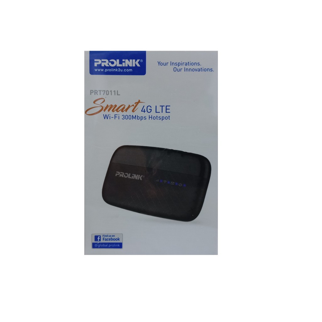 Jual Prolink PRT7011L Portable 4G LTE WiFi Hotspot Smart Mifi | Shopee ...