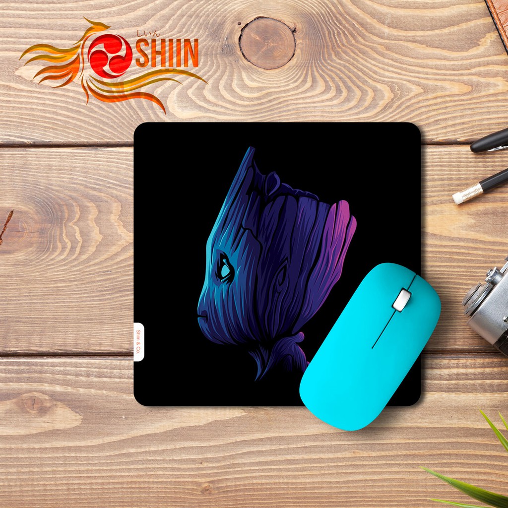 Jual MOUSEPAD MINI 20 X 20 TEMA SUPERHERO MARVEL BABY GROOT | Shopee ...