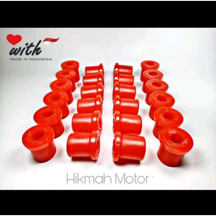 Jual SATU SET 24 pcs Karet Bushing Karet Bos Per Pin Besar Toyota ...