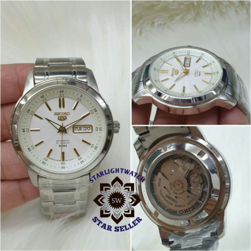 Jual jam tangan seiko automatic mesin asli stainless kualitas original ...