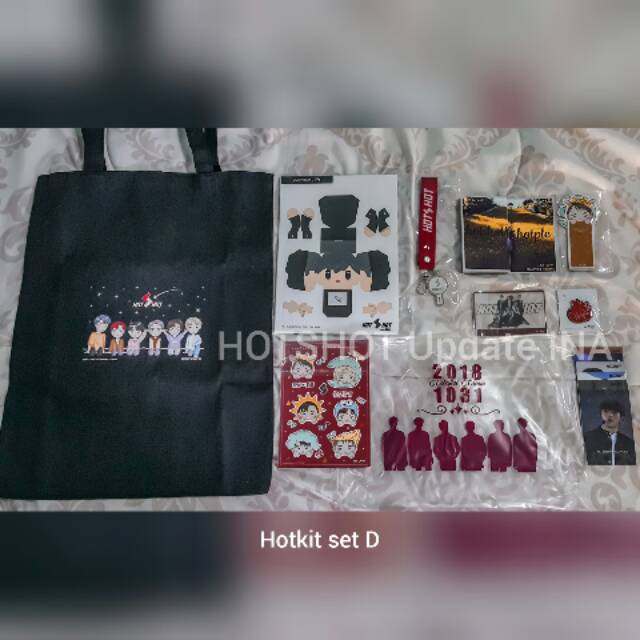 Jual HOTSHOT fankit - Hotkit set D ( Junhyuk/ Timoteo/ Roh Taehyun/ Ha ...