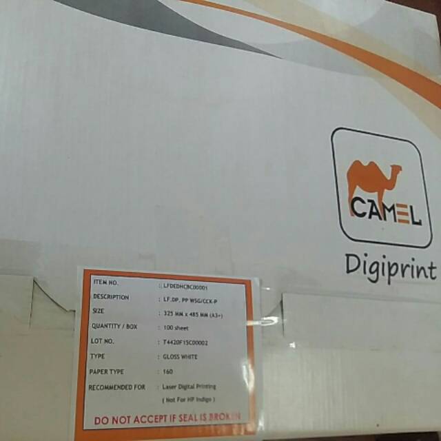Jual Stiker vinyl digiprint camel A3+ | Shopee Indonesia