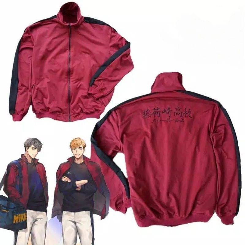 Jual jaket sweater hoodie pria / wanita anime Haikyuu Inarizaki Atsumu ...