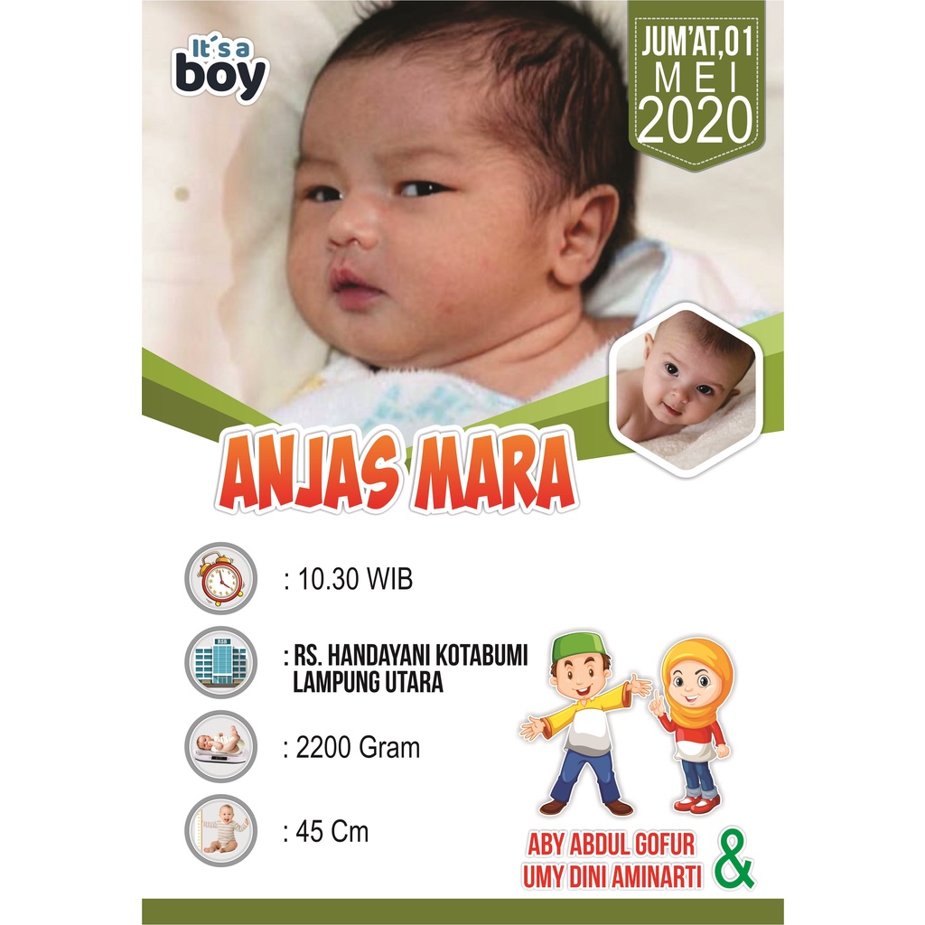 Jual IDENTITAS BAYI SOFT FILE UKURAN A4 | Shopee Indonesia