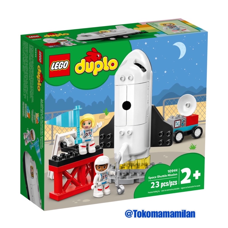 Jual Lego Duplo Space Shuttle Mission 10944 Age 2+ | Lego Astronaut ...