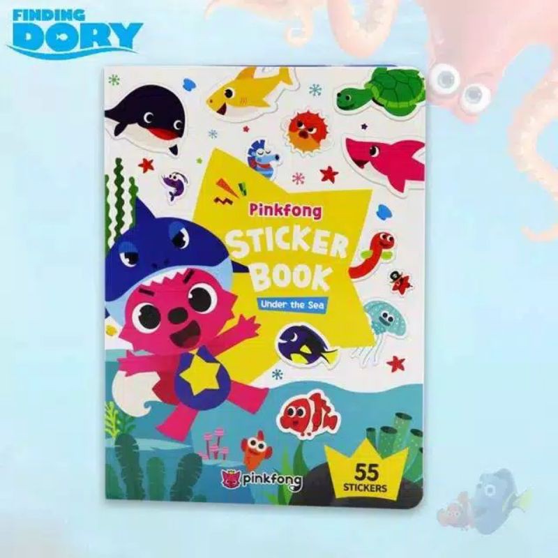 Jual Sticker Book Pinkfong/Baby Shark | Shopee Indonesia