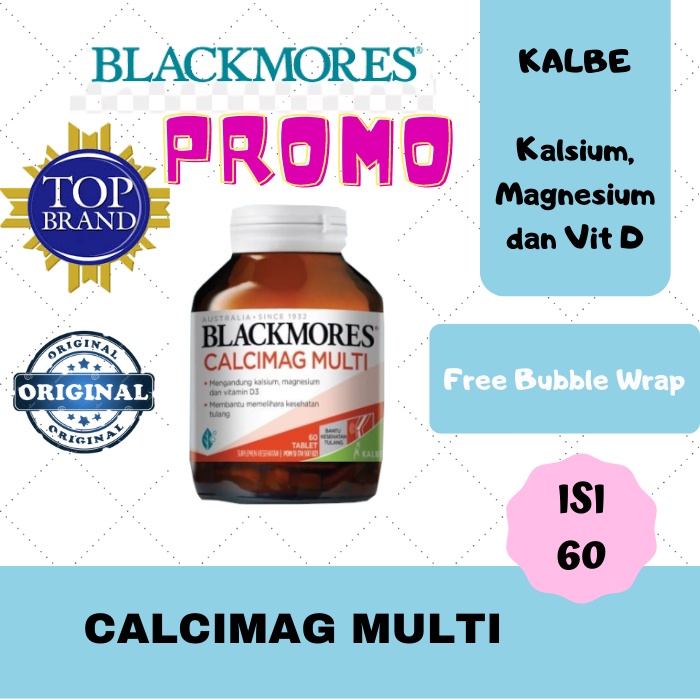 Jual blackmores Calcimag multi kalsium magnesium vitamin D vitamin ...