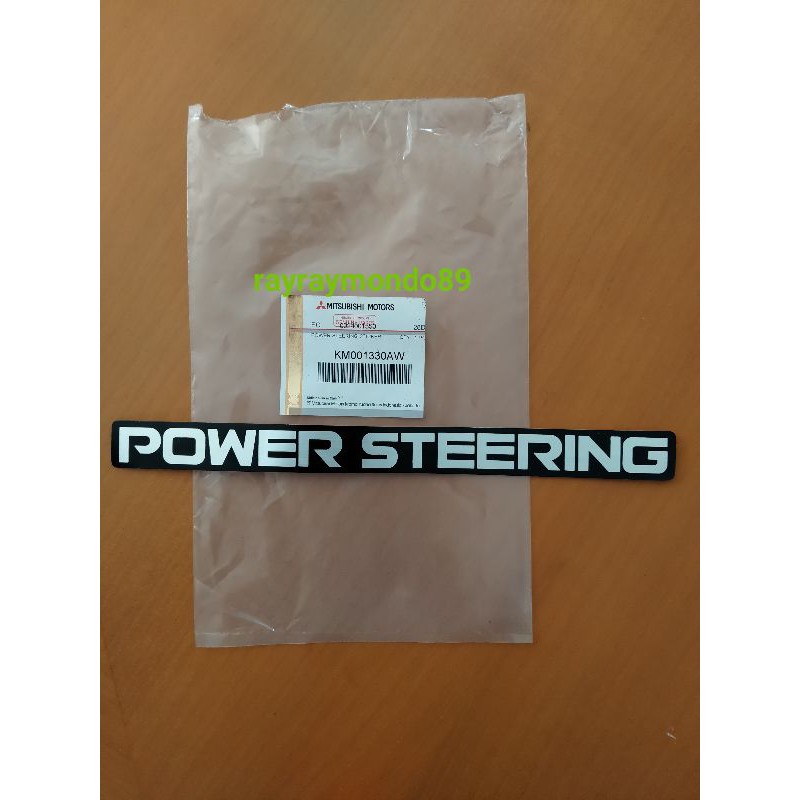 Jual Stiker power steering L300 ps 110 125 136 KM001330AW | Shopee ...