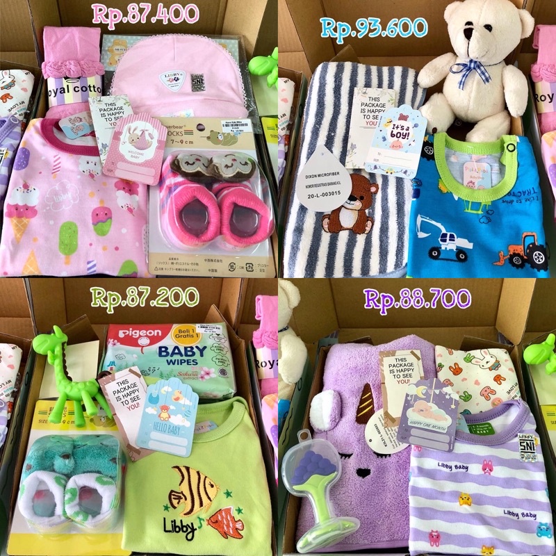 Jual Parcel Bayi / Hampers Bayi Harga di Bawah Rp.100.000 (FREE Bubble ...