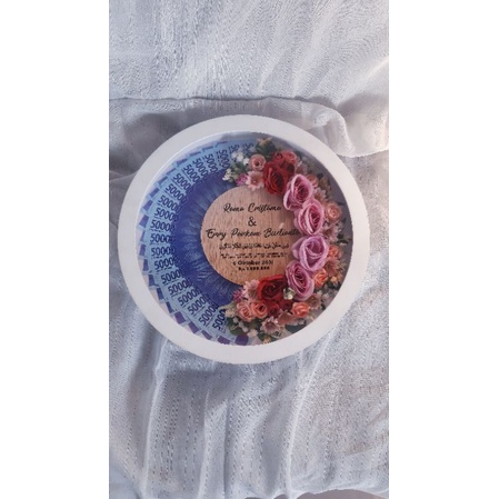 Jual Mahar Rustic Frame Bulat | Shopee Indonesia