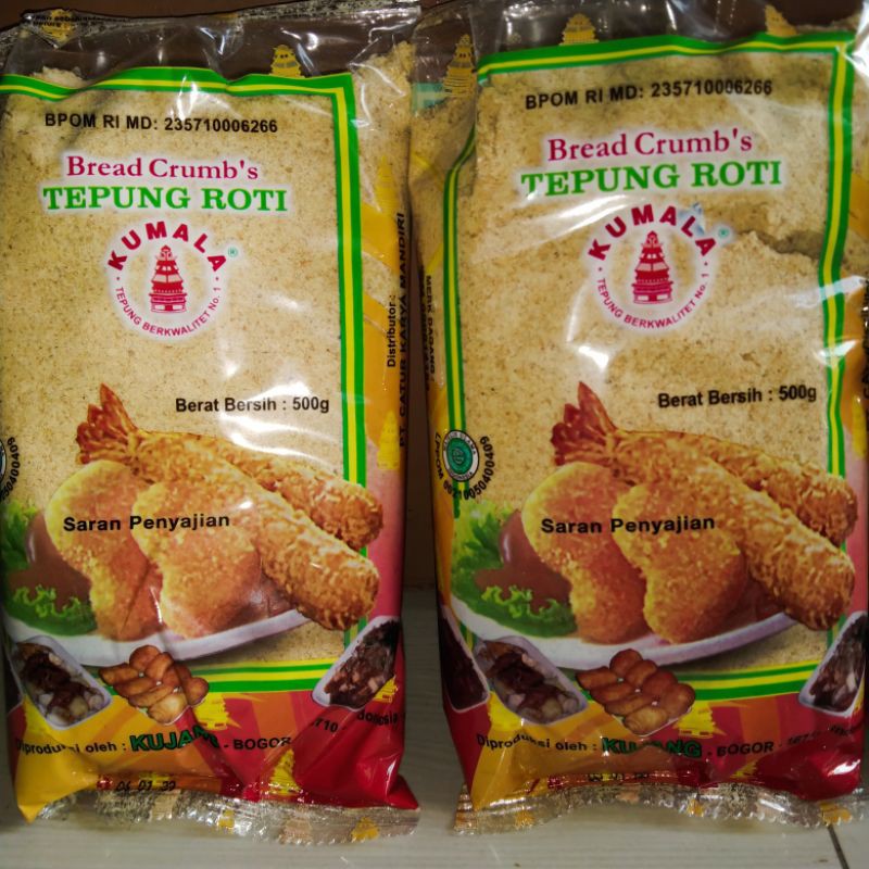 Jual Tepung Roti / Bread crumb's Kumala 500gram | Shopee Indonesia