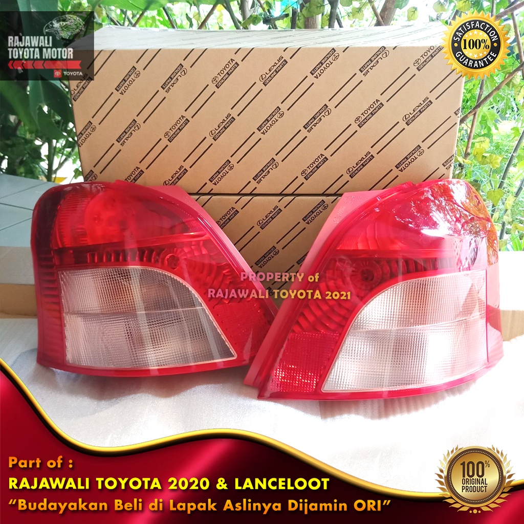 Jual Stoplamp Lampu Belakang Yaris 2006-2009 Kiri Kanan Stop Lamp Reflektor Original Genuine ...