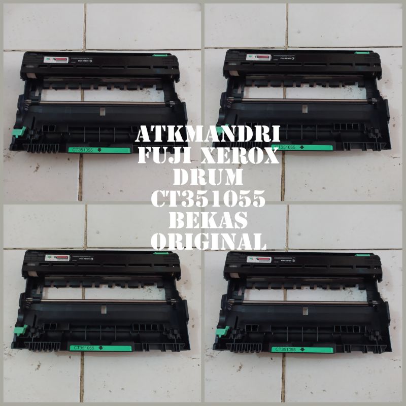 Jual FUJI XEROX DRUM CT351055 BLACK BEKAS ORIGINAL | Shopee Indonesia