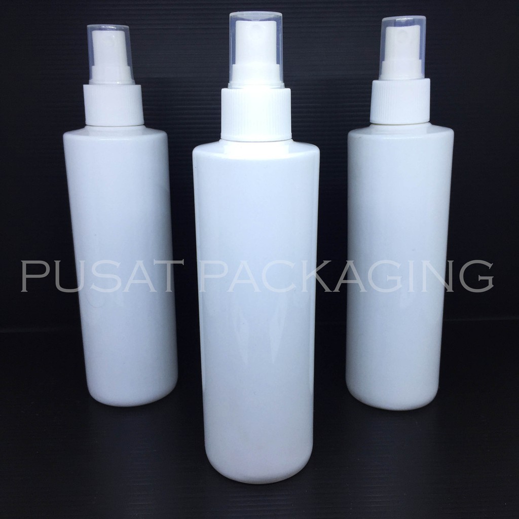 Jual Botol Spray 250ml Putih Solid / Botol Spray 250 ml PET Tebal / Botol Hand Sanitizer ...