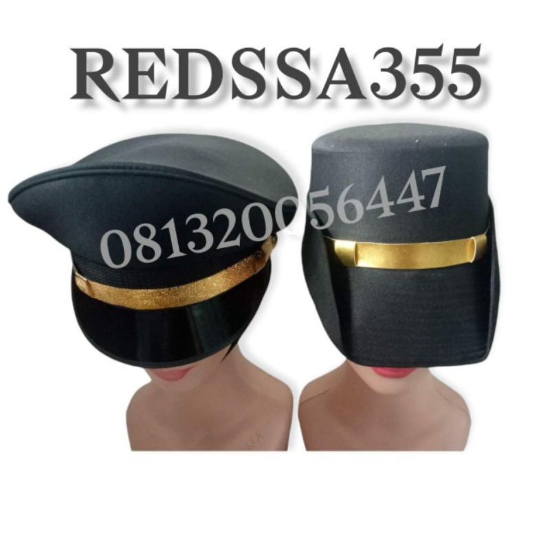 Jual topi pet hitam paskibra | Shopee Indonesia