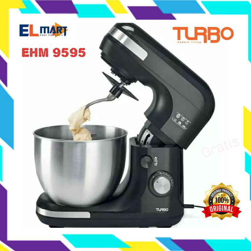 Jual Stand Mixer Turbo Grande EHM 9595 - EHM 9595 Mikser Jumbo Adonan ...