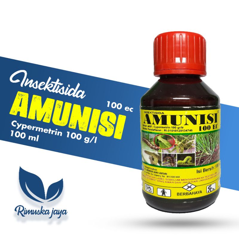 Jual Insektisida Amunisi 100 EC 100 ml Cypermetrin 100 g/l | Shopee ...
