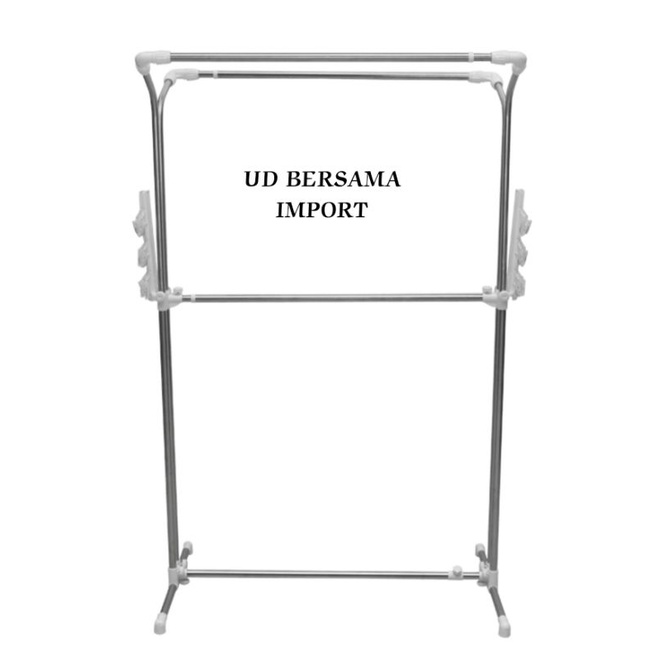 Jual STORA Jemuran Pakaian 3 Tiang Jemur Baju Garment Rack | Shopee ...