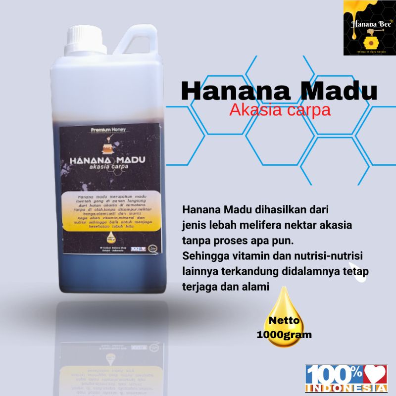 Jual Madu alami asli murni1kg/madu hutan sumatera 1kg/hanana madu 1kg ...