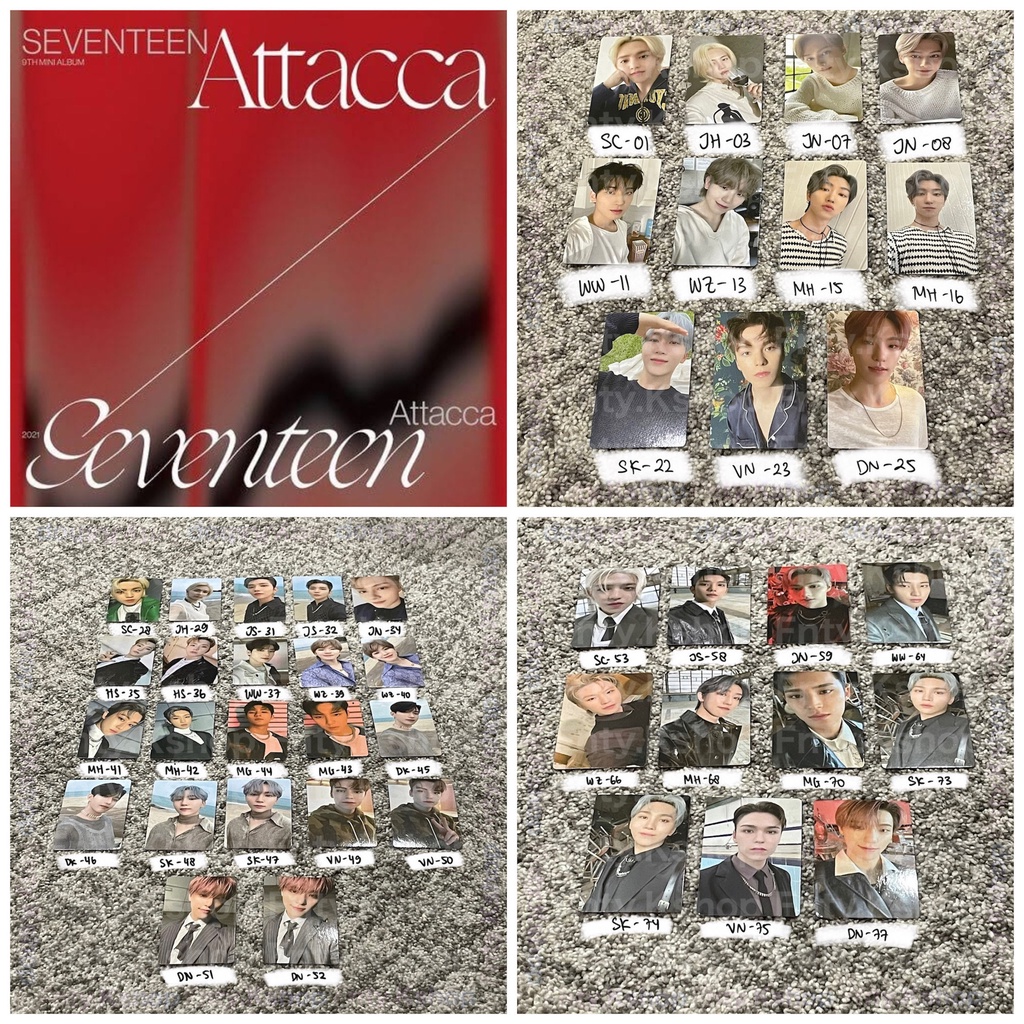 Jual PC Only Seventeen / SVT - Attacca | Shopee Indonesia
