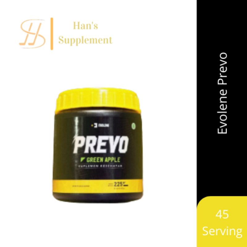 Jual Evolene Prevo PWO Prework WorkOut 45x serving 225 gram caffein gym ...